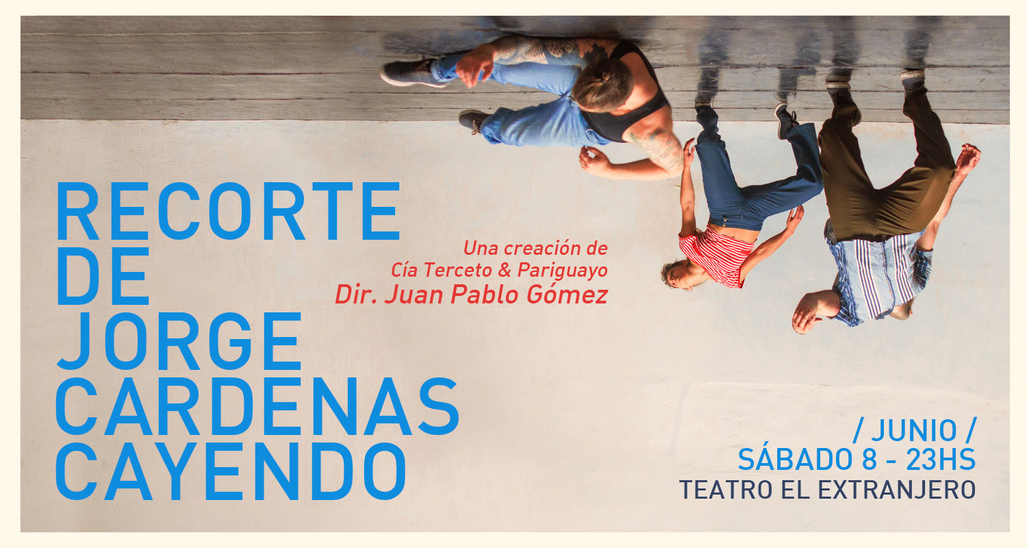 Recorte de Jorge Cárdenas cayendo | Loie