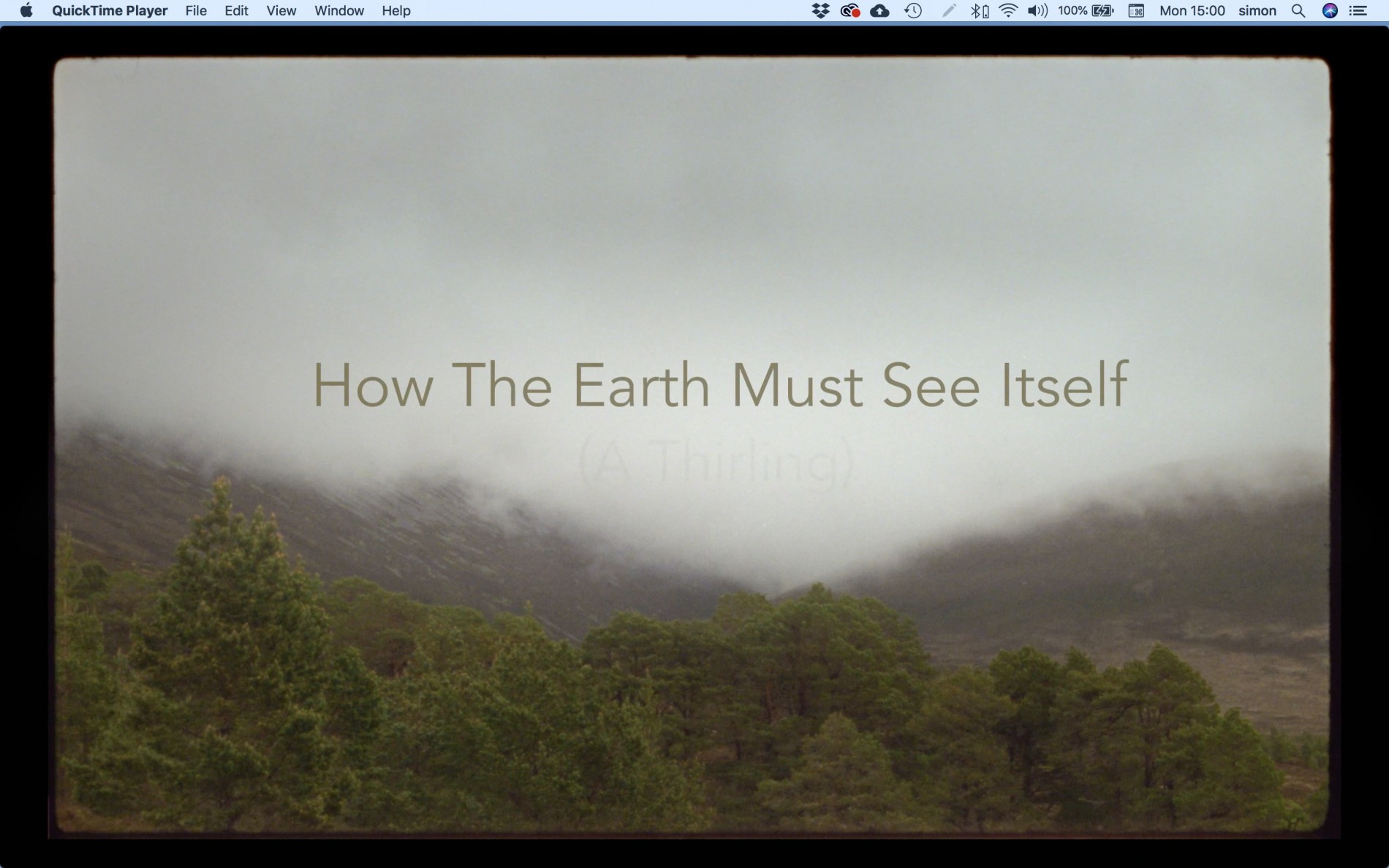How The Earth Must See Itself | Loie